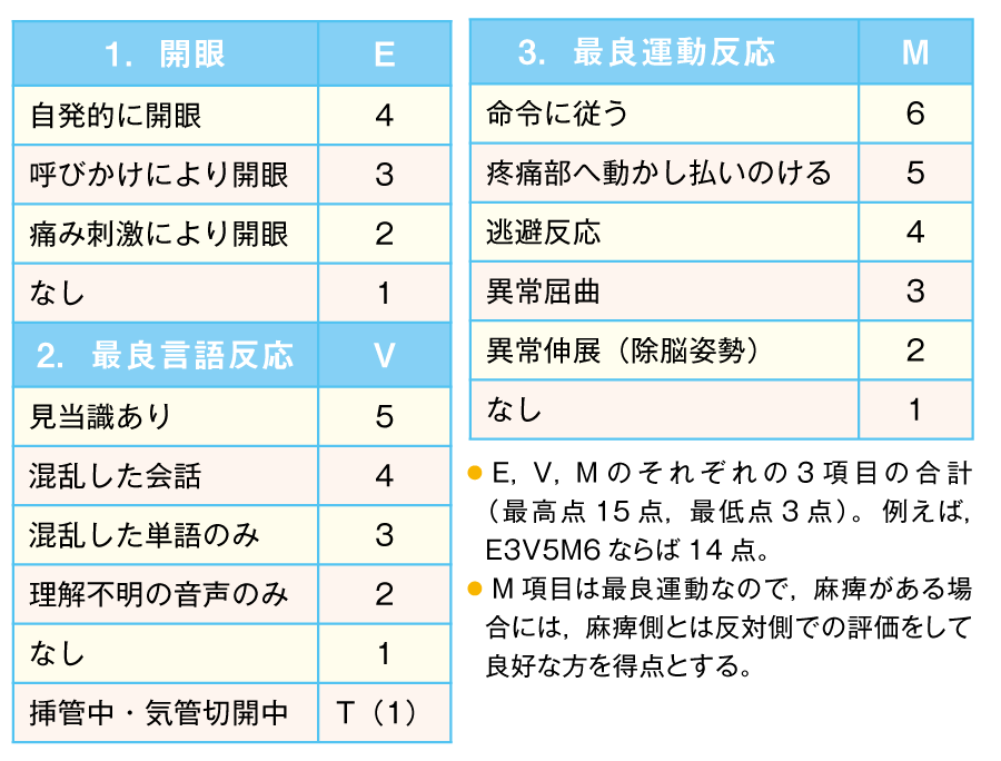 Images of Japan Coma Scale Page 2 - JapaneseClass.jp